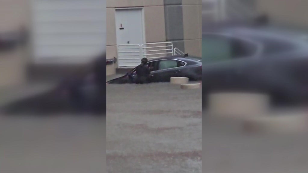 Baylor Dallas officer rescues drivers as storms swamp North Texas