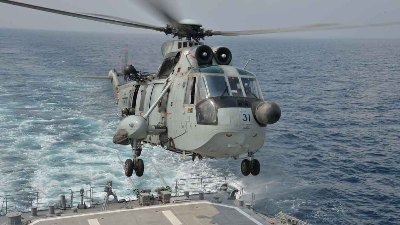 India pensjonerer Sea King-helikoptre etter mer enn 55 år i marinetjeneste