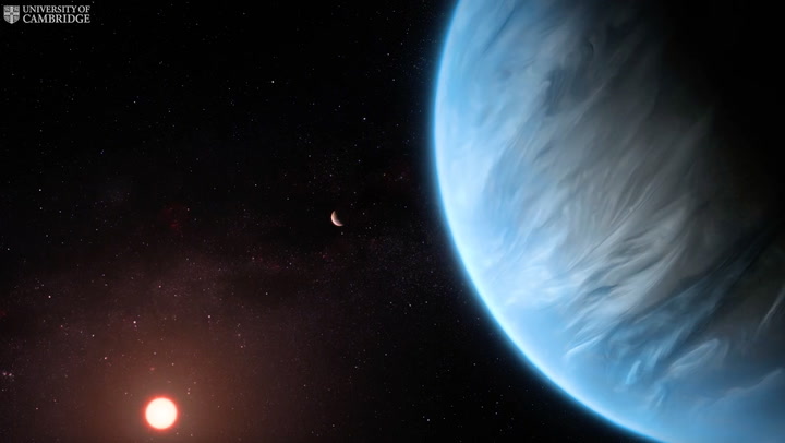 Evidence of potential life detected on a distant planet 124 light-years ...