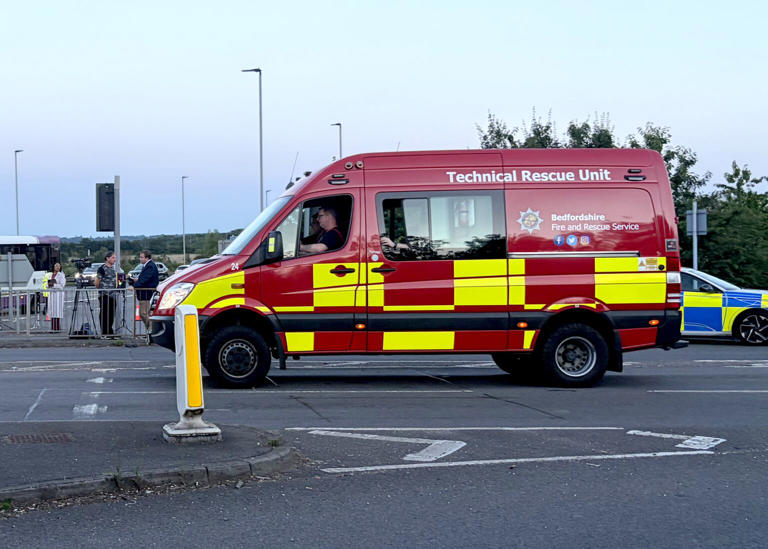 One dead and dozens seriously injured as two trains collide near Bedford