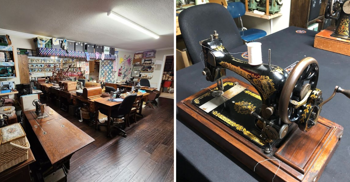 This Oklahoma museum lets you touch sewing machines from the 1800s and ...
