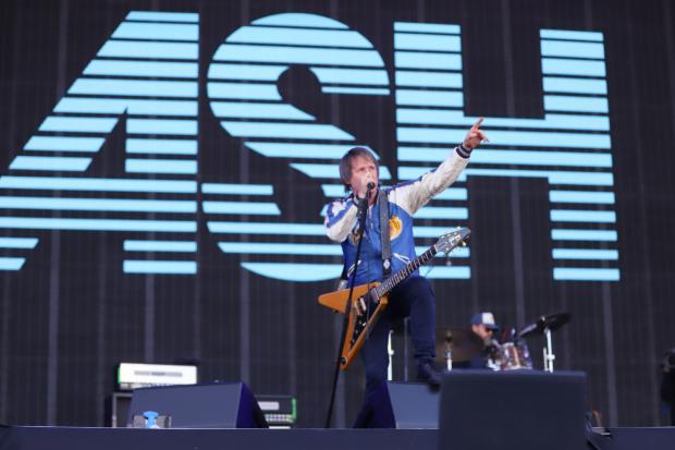 Ash kick-start the Isle of Wight Festival main stage on Friday