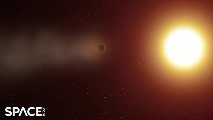 Exoplanet WASP-69b uncovered a 350,000-mile-long comet-like tail