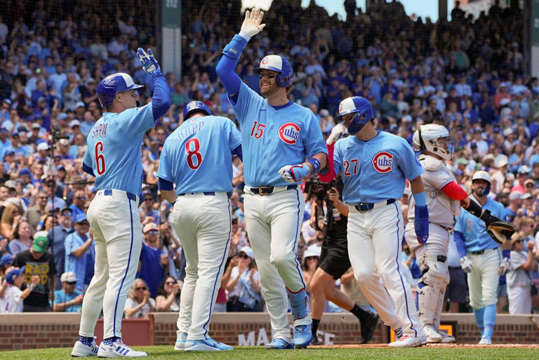 Cubs 16, Blue Jays 2: Carson Kelly’s grand slam and 11 walks lead to a ...