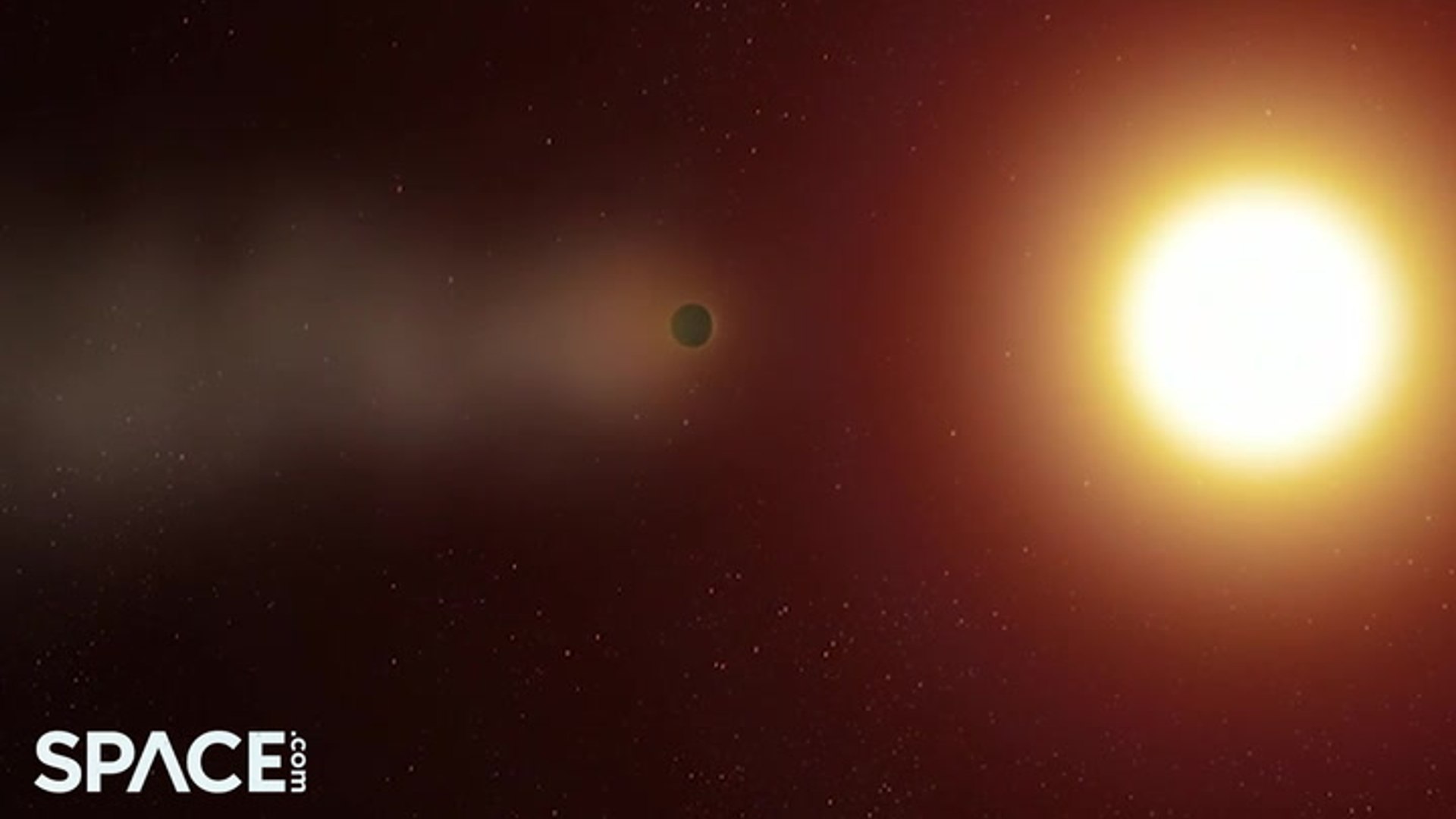 Exoplanet WASP-69b uncovered a 350,000-mile-long comet-like tail