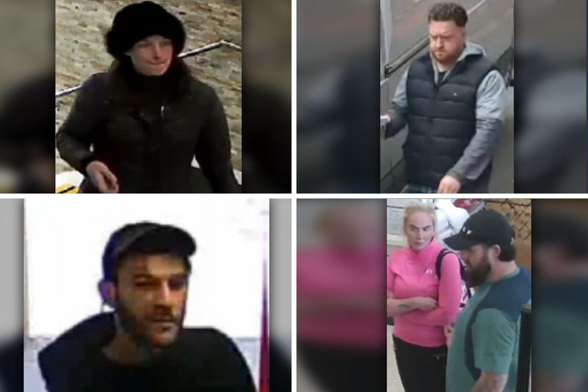 Caught on camera in Derbyshire: Police issue 14 photos of people they ...