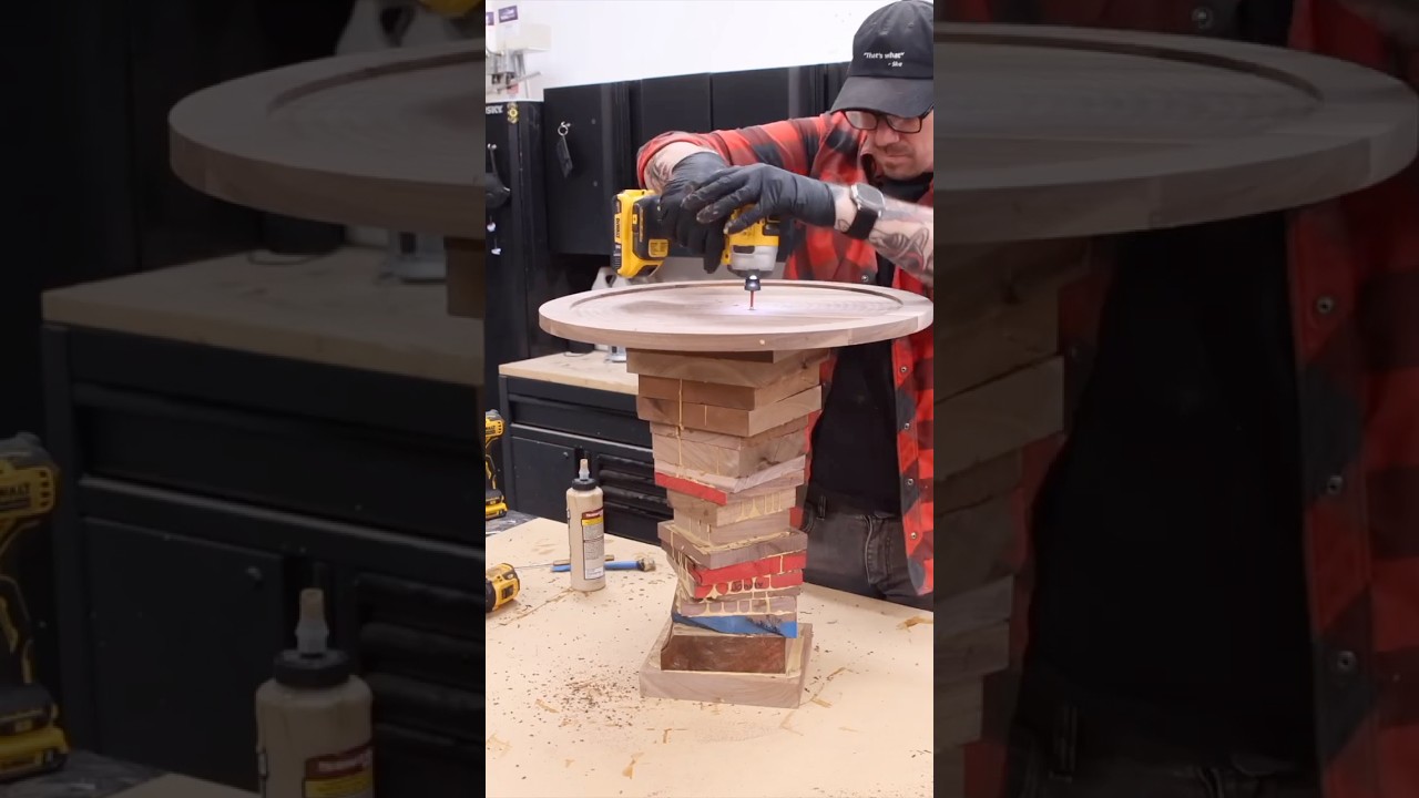 Watch me create a stunning table base