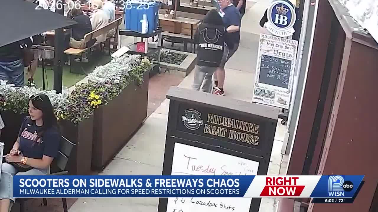 Milwaukee alderman seeks scooter speed restraints after crash