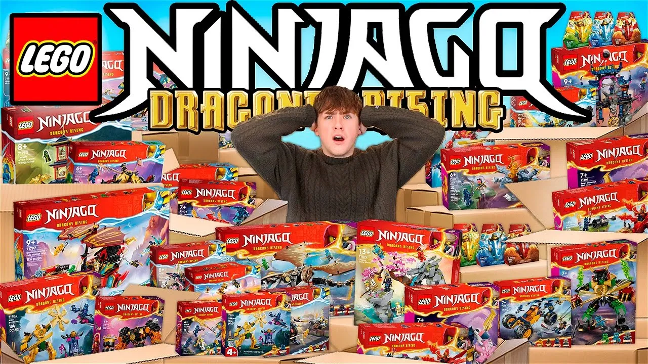 ¡Todos los sets de LEGO NINJAGO Dragons Rising revelados!
