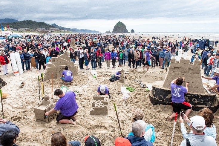 Iconic Cannon Beach Sandcastle Contest returns on Oregon Coast