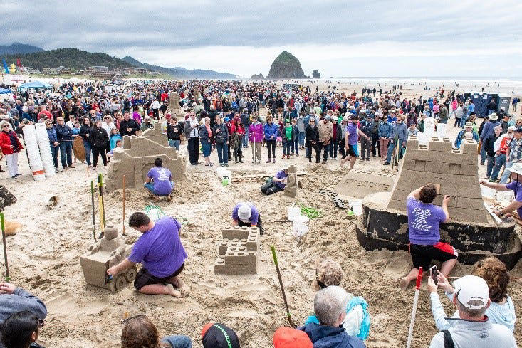Iconic Cannon Beach Sandcastle Contest returns on Oregon Coast