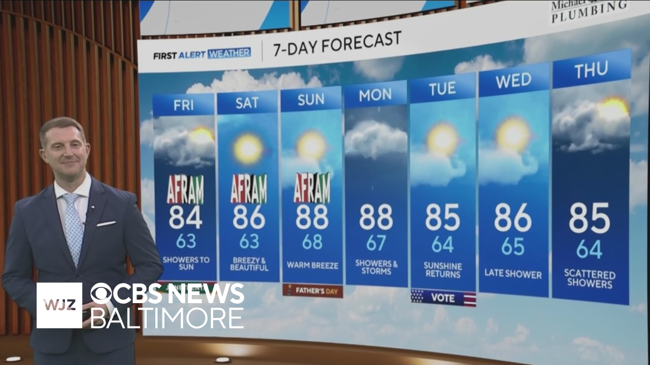 Mild weather in Maryland for AFRAM