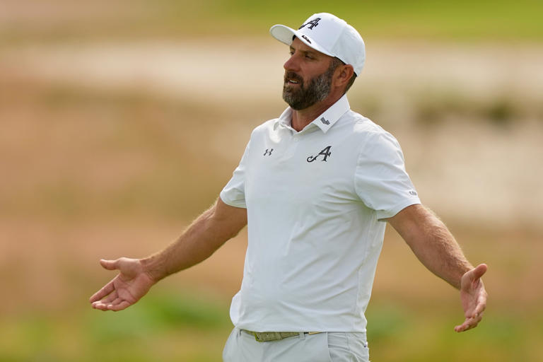 Dustin Johnson goes from 1 shot behind to scrambling to make the US ...