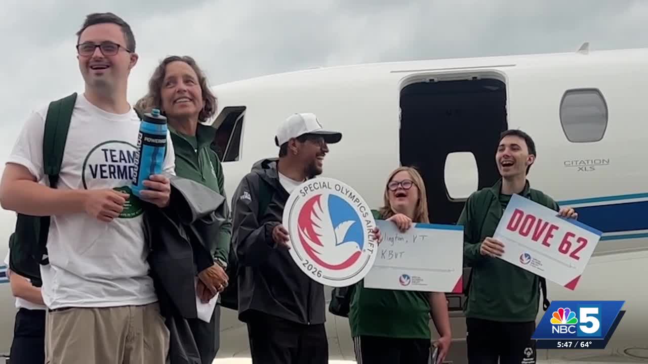 Team Vermont receives send-off ahead of Special Olympics USA Games