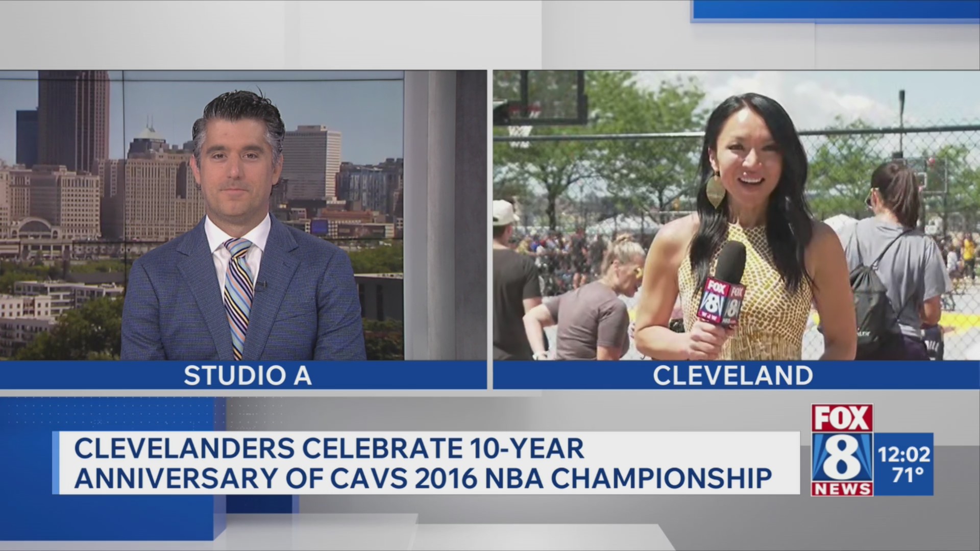 Cavs championship 10 years later: Opening of new plaza across from ...