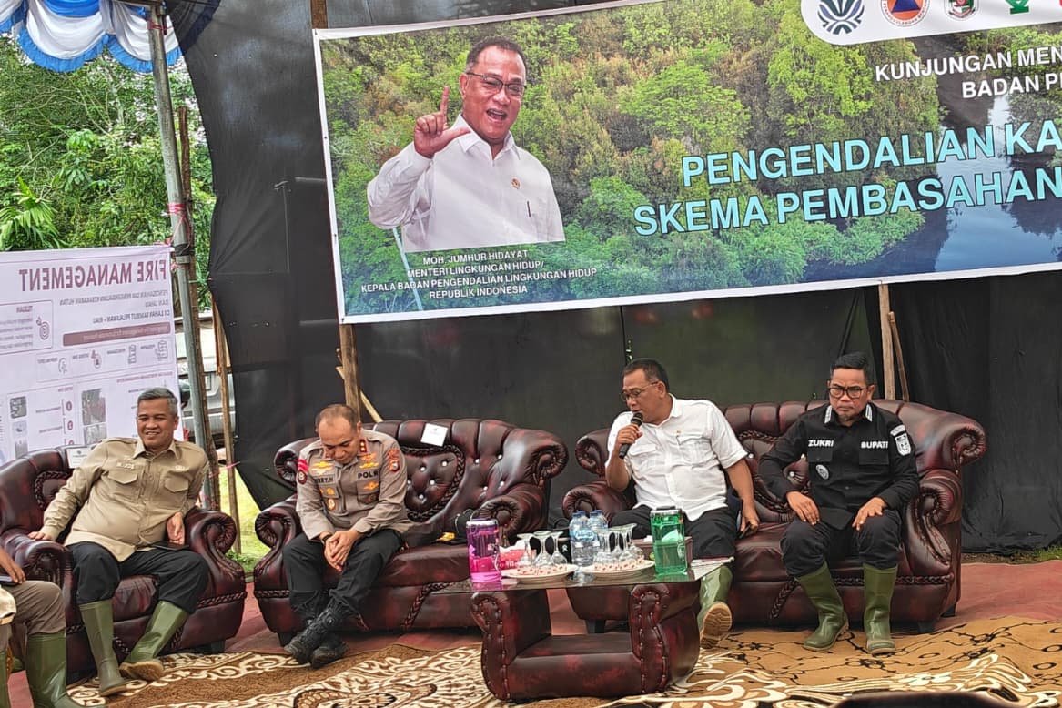 Anggaran cekak, begini cara Pelalawan tangani karhutla gambut