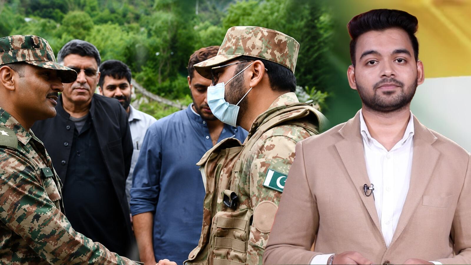 Rare handshake at LoC during Pakistani national's repatriation draws ...