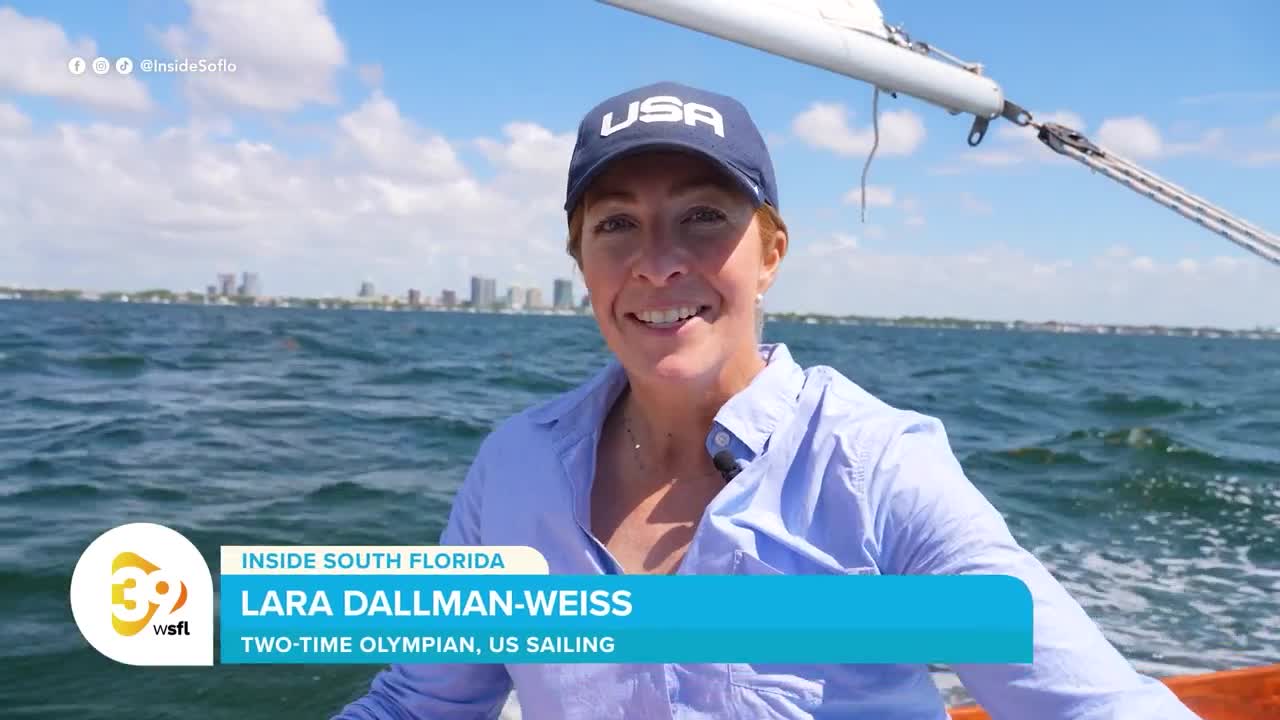 Olympic sailor Lara Dallman-Weiss is ready to peak at her home games in ...