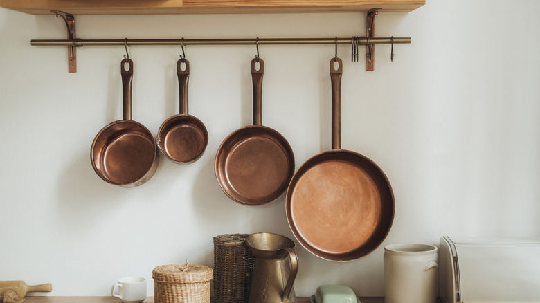 How to turn an old pan into fun, eclectic kitchen decor