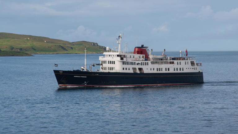 Crewman dies after falling from cruise ship in Sound of Mull