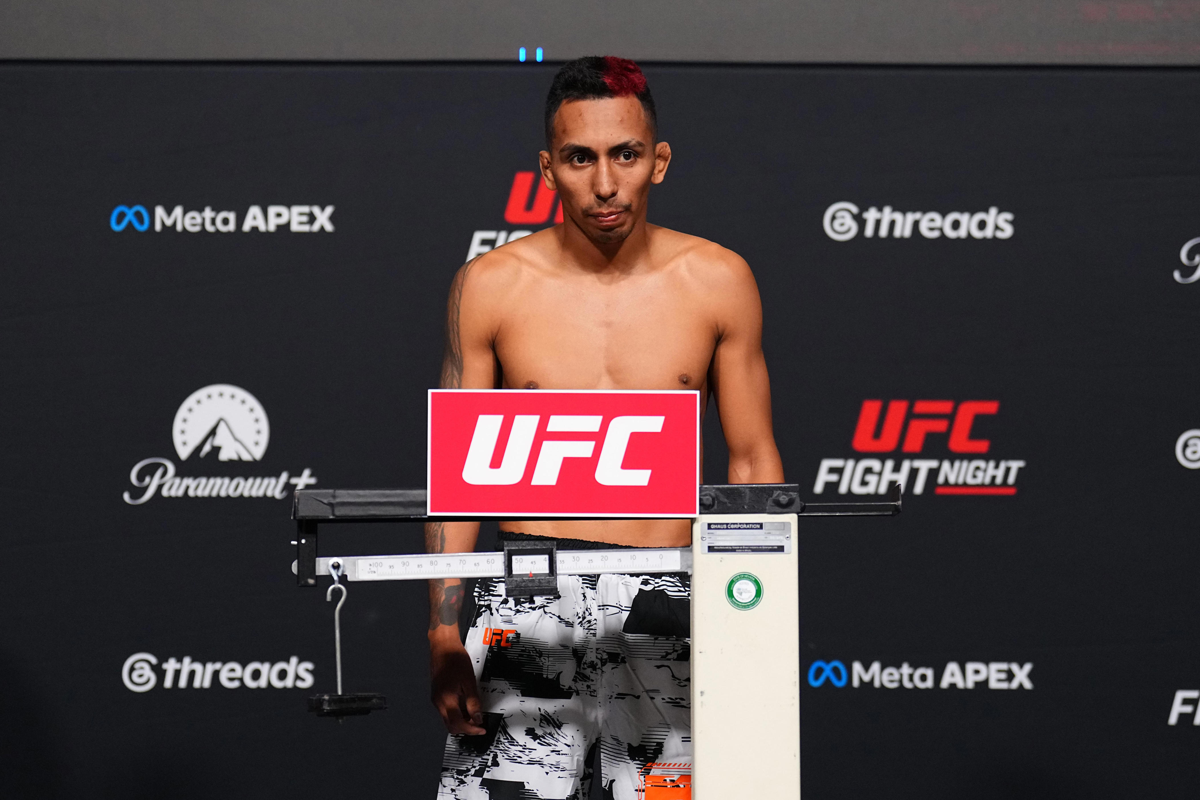 UFC Vegas 119 weigh-in results: 1 fighter misses weight by 3 pounds