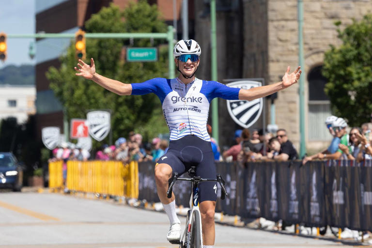 US road championships: Enzo Hincapie solos to victory in junior men's ...