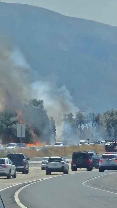Smoke seen near I-15 in Clearfield, details unknown
