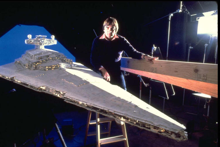The man who built the spaceships for 2001, Alien, and Empire has died