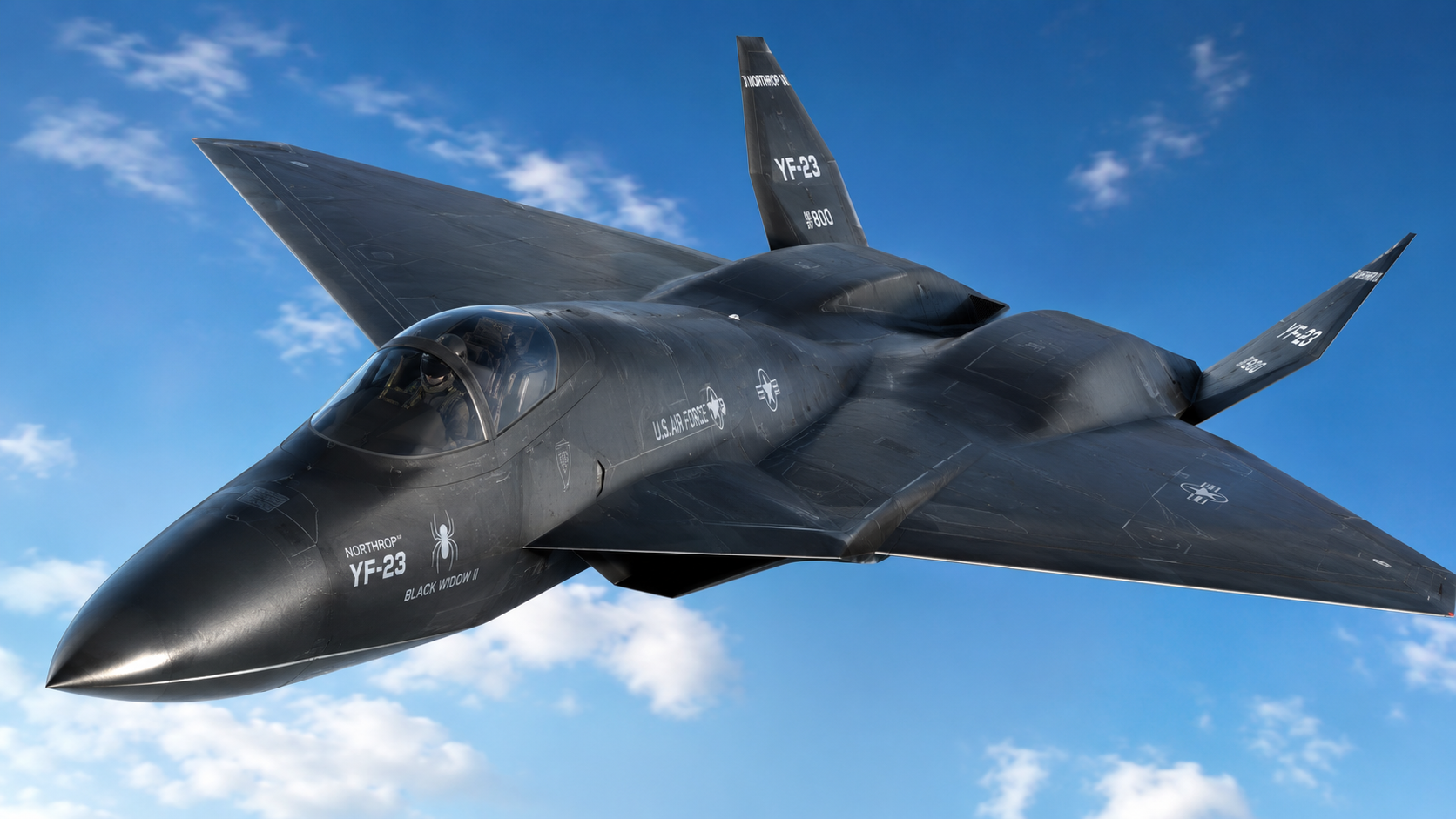 The stealth fighter we never got - why the YF-23 lost
