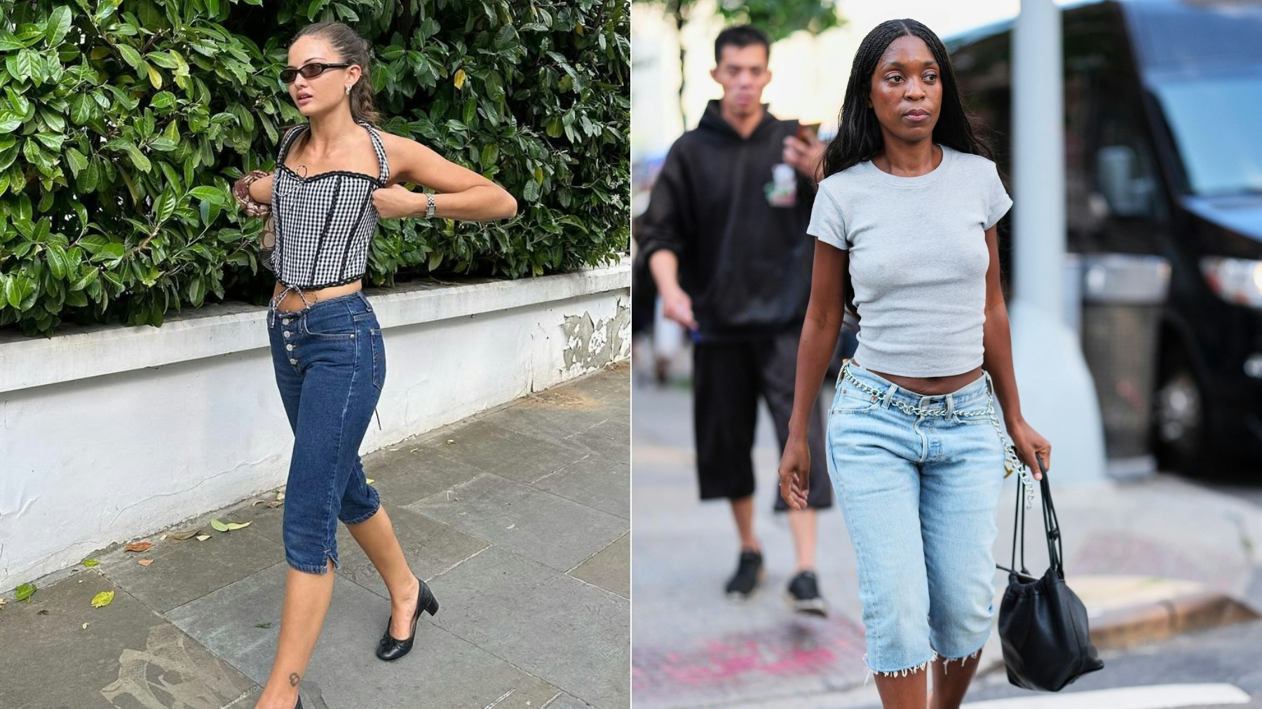Not straight-leg or baggy – this is the summer denim trend fashion ...