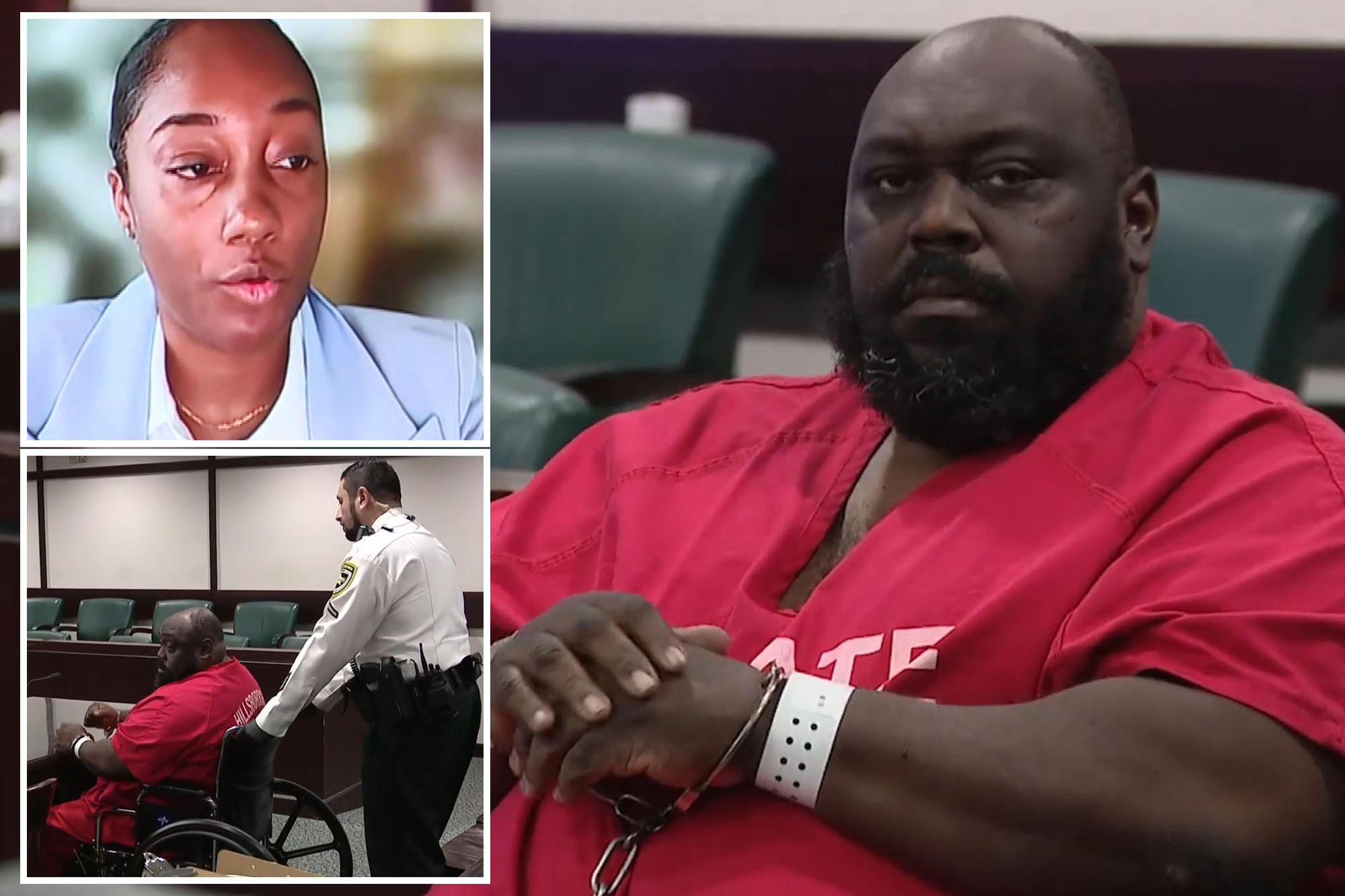 Handcuffed 'Elf' actor Faizon Love spotted in wheelchair for first ...