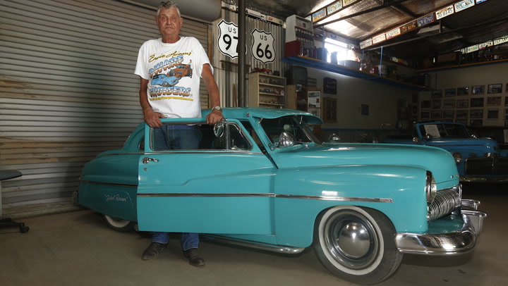 The man who builds miniature classic cars from scratch