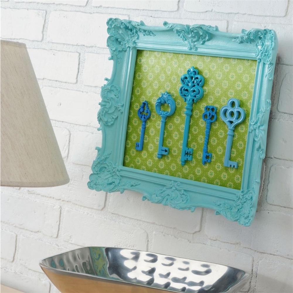 DIY key wall art: A vintage-inspired decor project