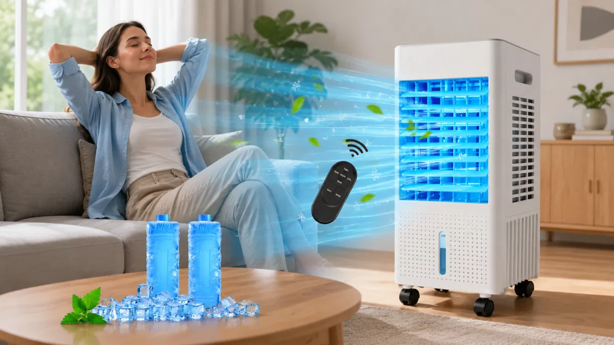 Mercado Libre rebaja este ventilador portátil 4 en 1 con tanque de 13 ...