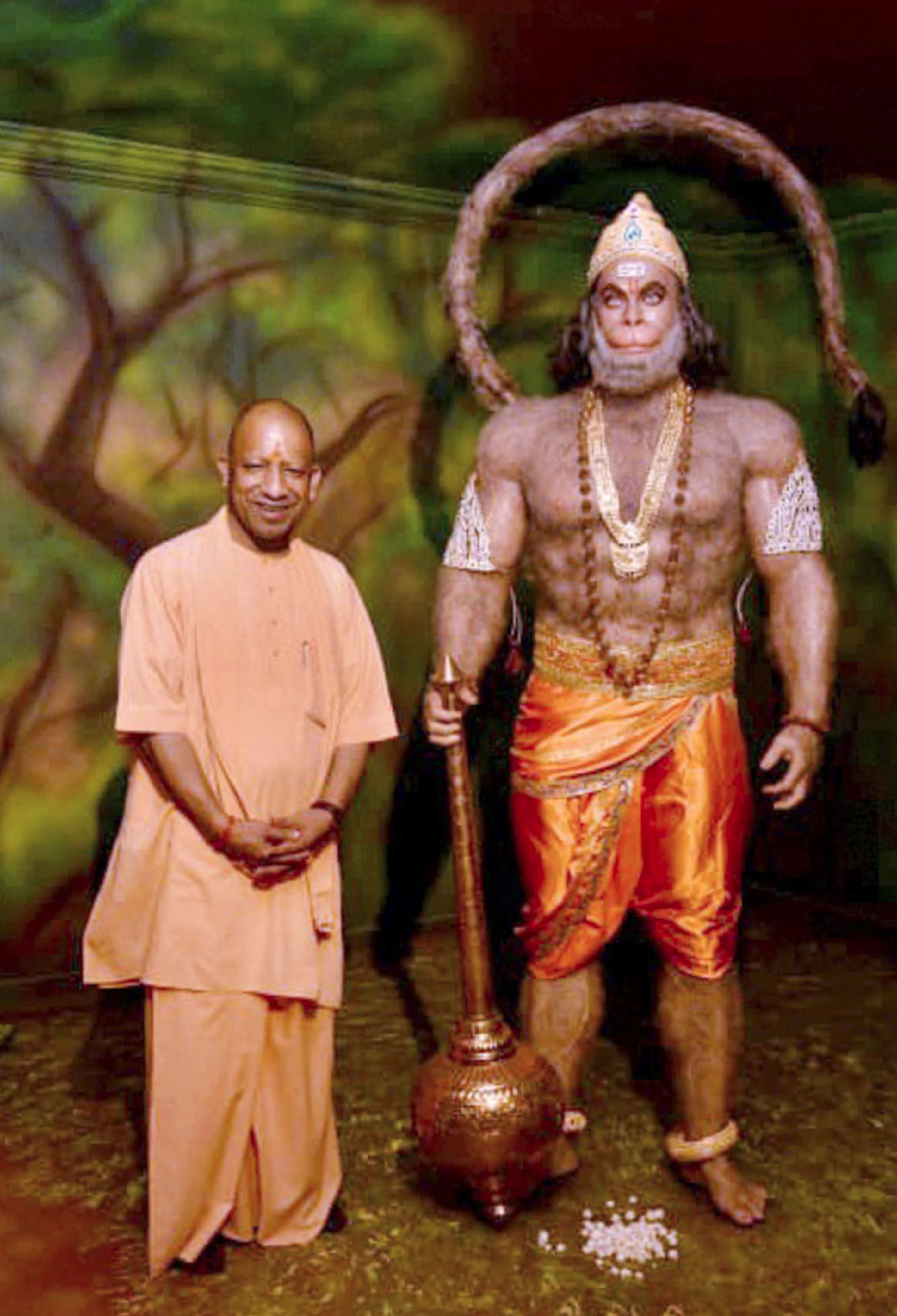 Adityanath inaugurates Ramayana wax museum in Ayodhya, says city no ...