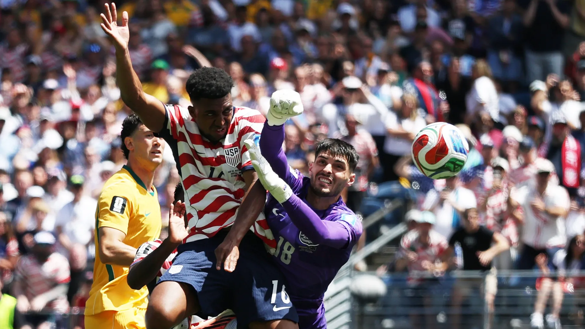 Alex Freeman leads USMNT to 2-0 win over Australia, securing a spot in ...