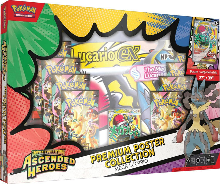The Pokémon TCG Ascended Heroes Premium Poster Collection gets major ...