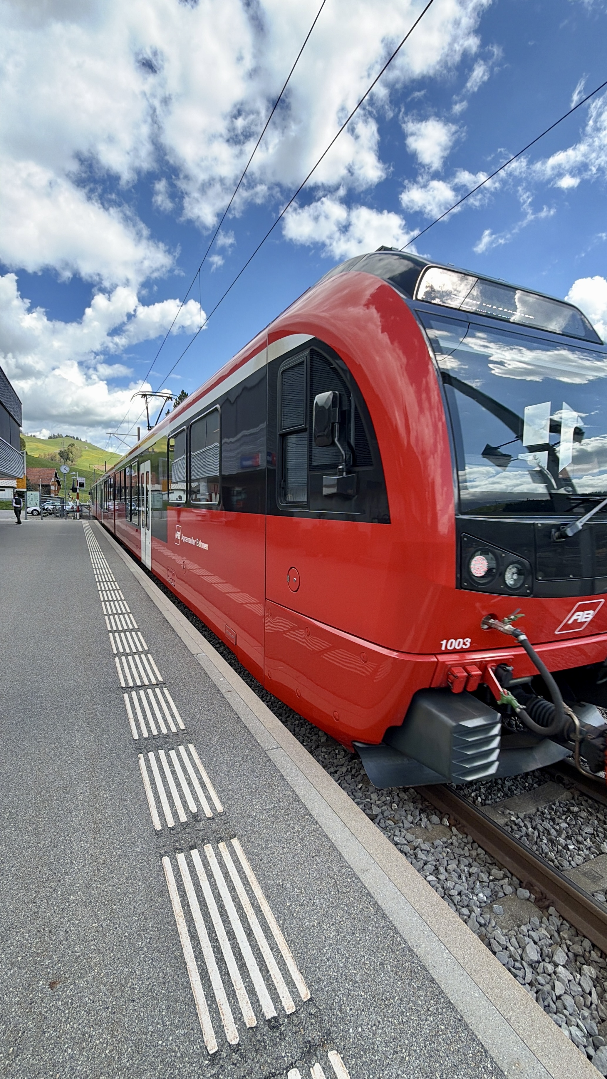 Liechtenstein 🇱🇮 to Switzerland 🇨🇭 by train