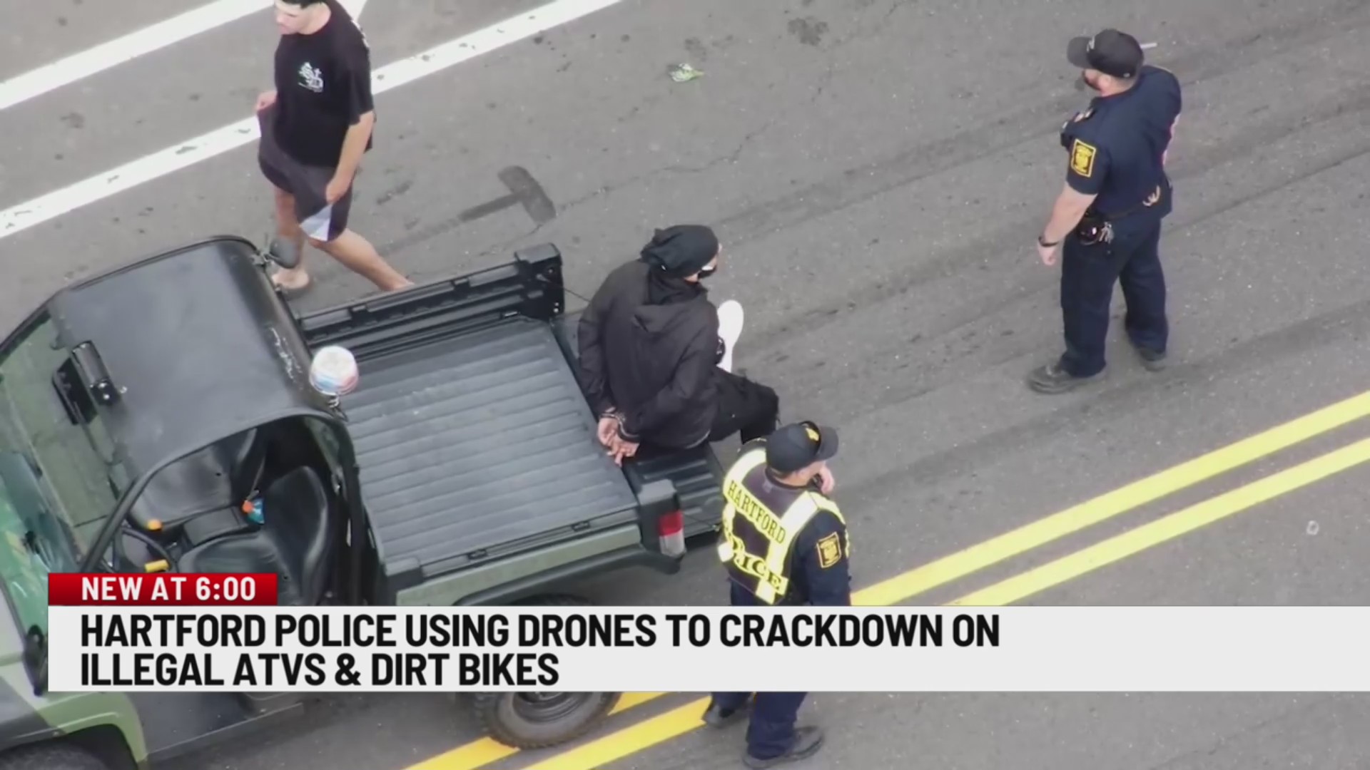 Hartford Police Department using drones to crack down on illegal ATV ...