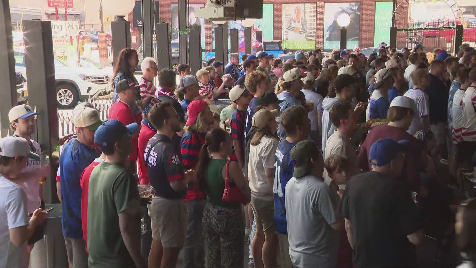 FIFA World Cup watch party at Banshee Irish Pub