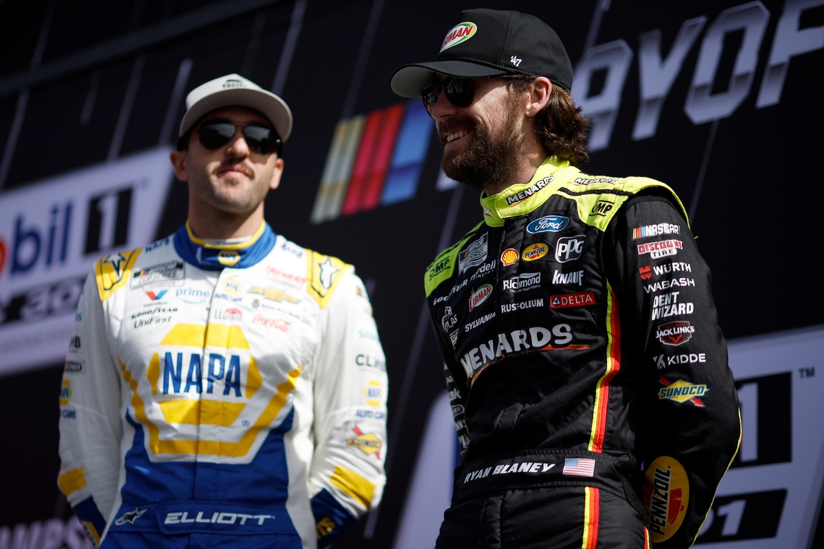 Chase Elliott and Ryan Blaney had a 'Dumb & Dumber' moment in San Diego