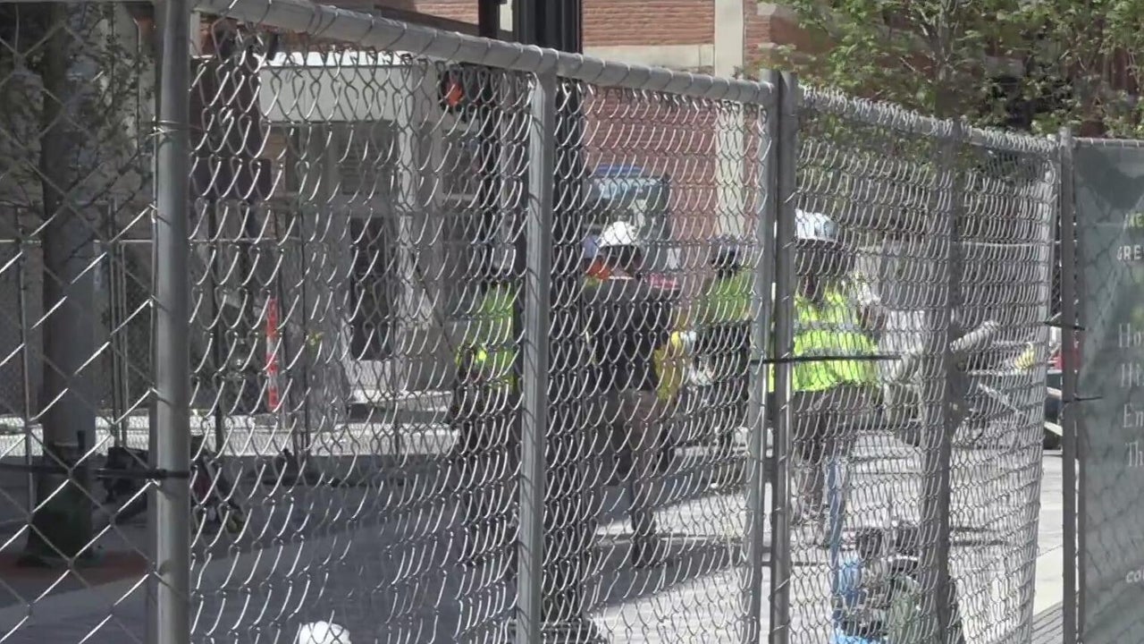 Stretch of Monroe streetscape reopens in Detroit's Greektown