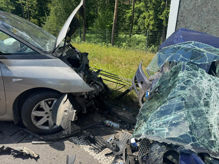 Groźny wypadek na Dolnym Śląsku. Są ranni, na miejscu lądował ...