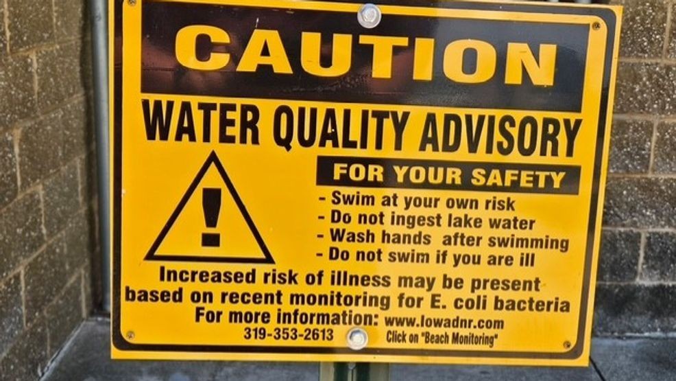 Swimming not recommended at several eastern Iowa beaches due to water ...