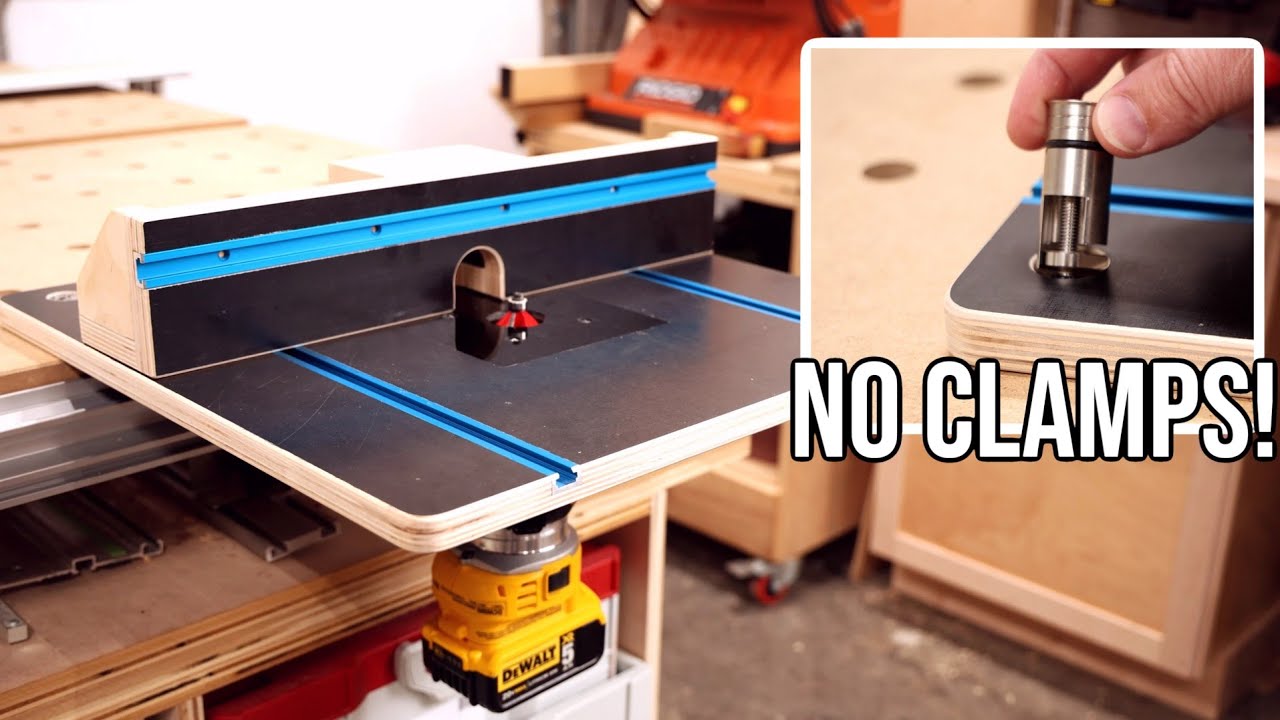 I’m building a mini woodworking router table! 🛠️
