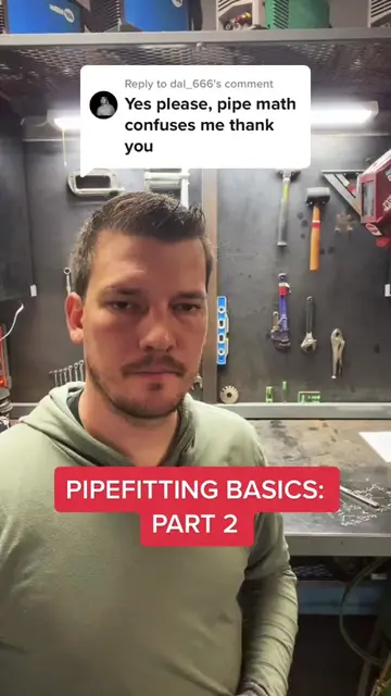 Simple trick to find 45 degree pipe fitting takeout