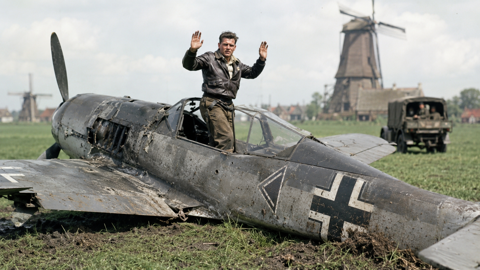 Bob Hoover Stole a German Fighter and Flew It Out of a POW Escape