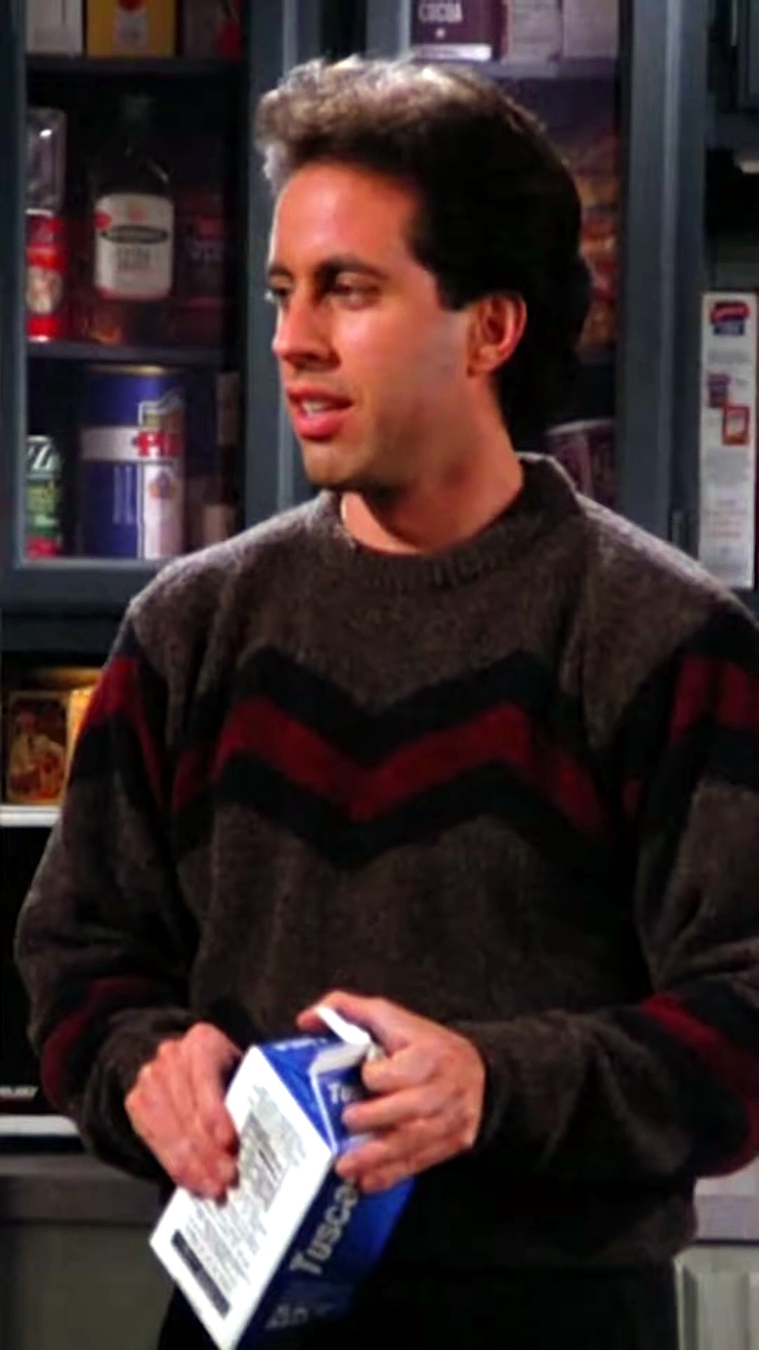 George won't stop talking about Gore-Tex on Seinfeld