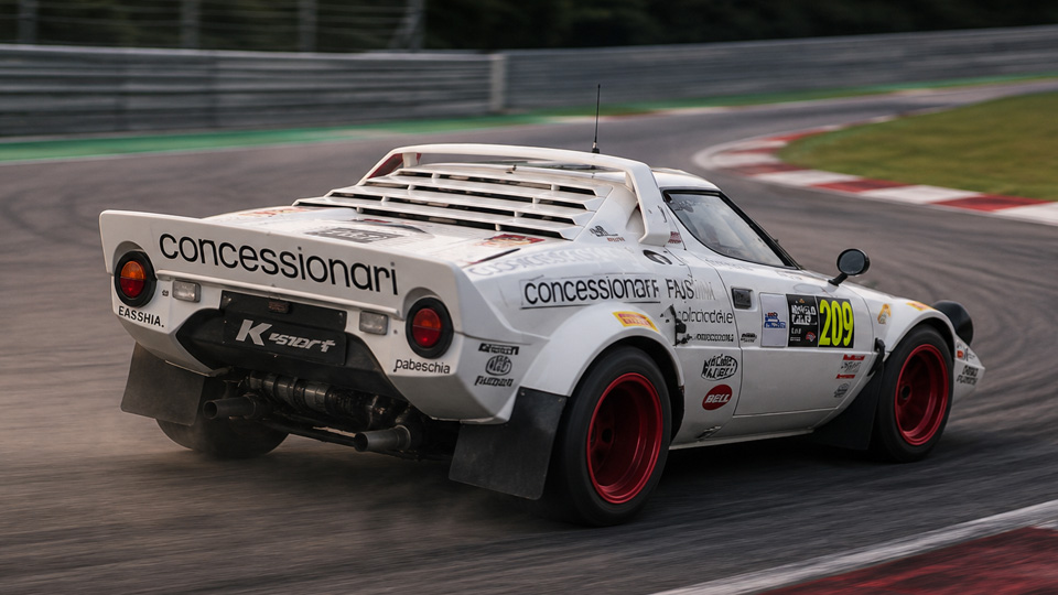 8,500 RPM Ferrari V6 sound in the Lancia Stratos