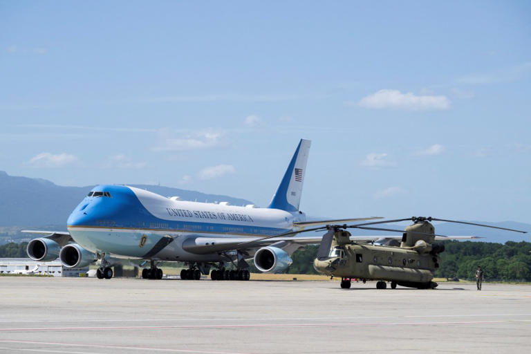 Aging Air Force One jet gets mothballed as Trump preps Qatar’s luxury ...